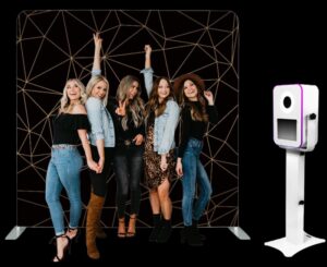Black & White Photo Booth – Luxe Booth | Photo Booth Rental