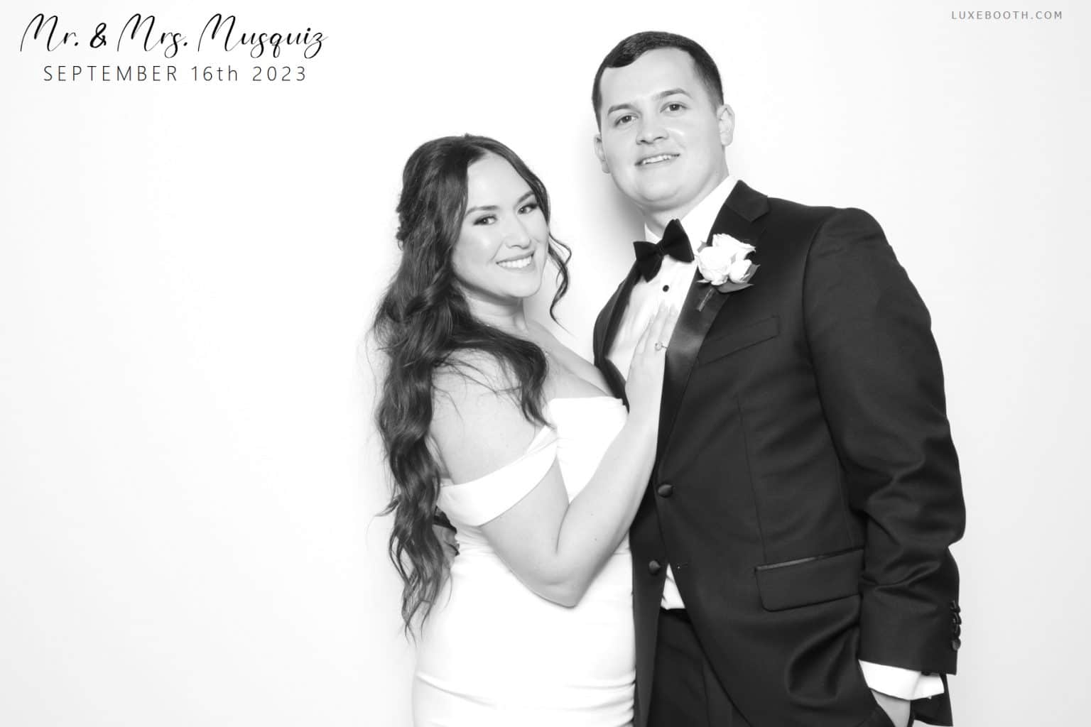 Black and White Photo Booth | Ultimate Glam - Luxe Booth | Photo Booth ...